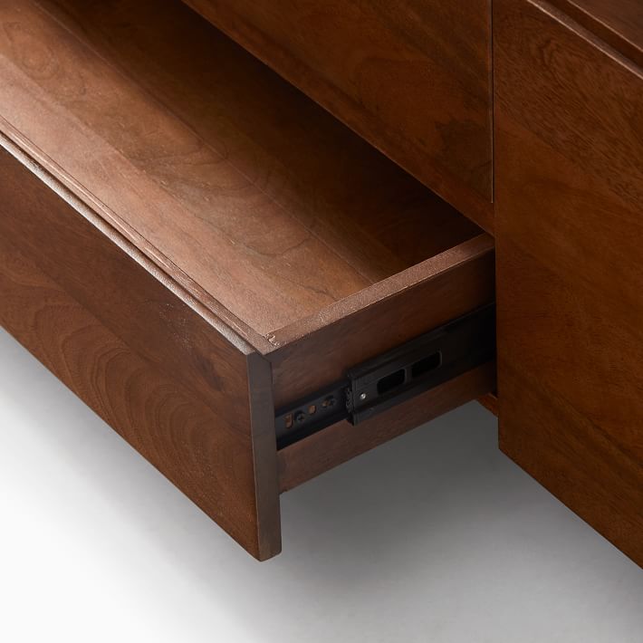 Industrial Storage Media Console (80"–96") | West Elm