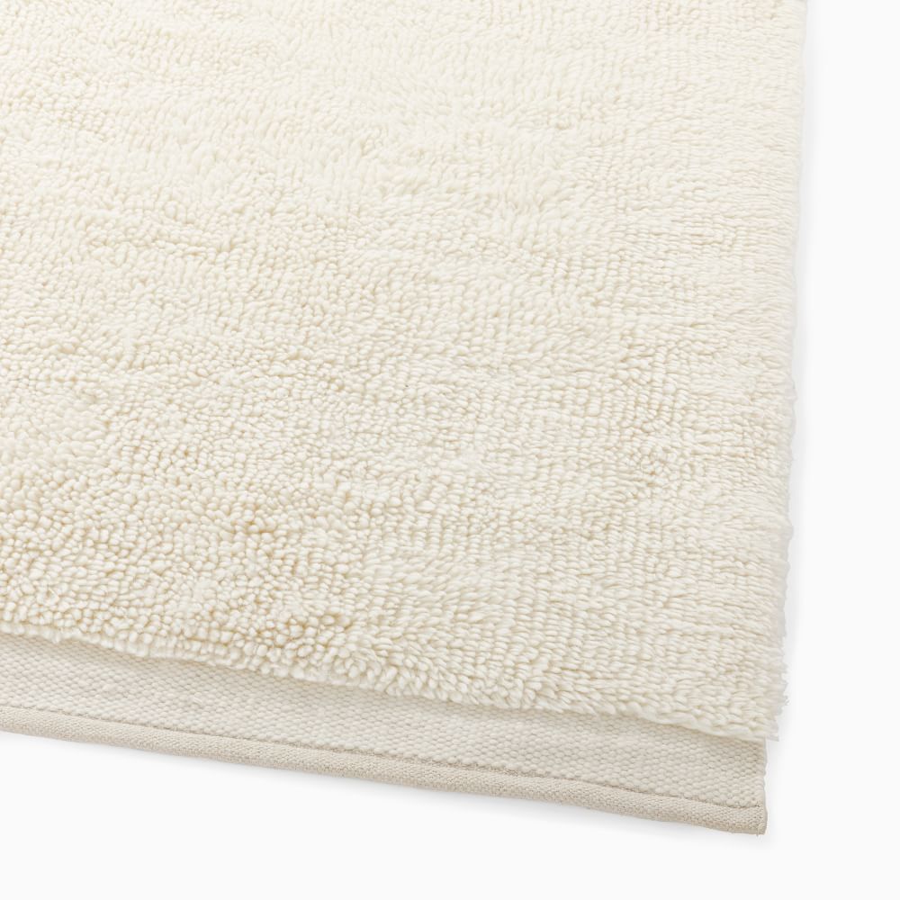 Hand-Loomed Solid Shag Rug | West Elm