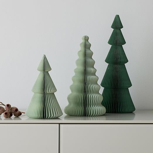 Accordion Paper Trees | West Elm