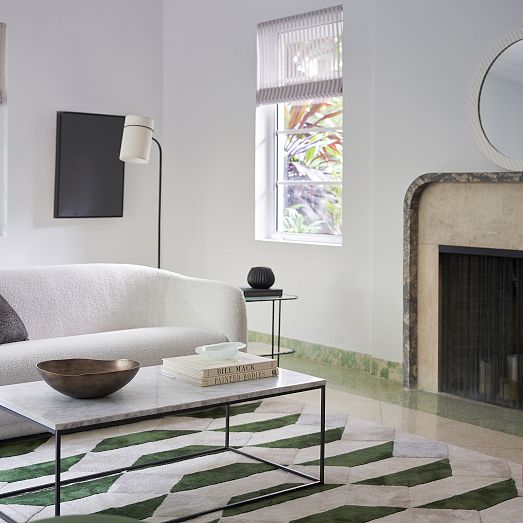 Faceted Tile Rug | West Elm