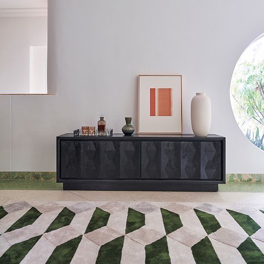Faceted Tile Rug | West Elm
