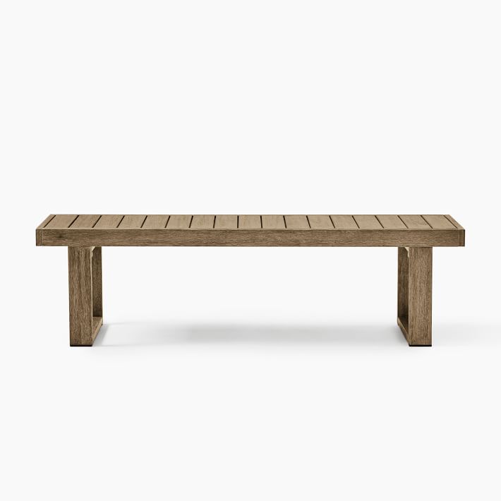 Portside Outdoor Dining Bench | West Elm