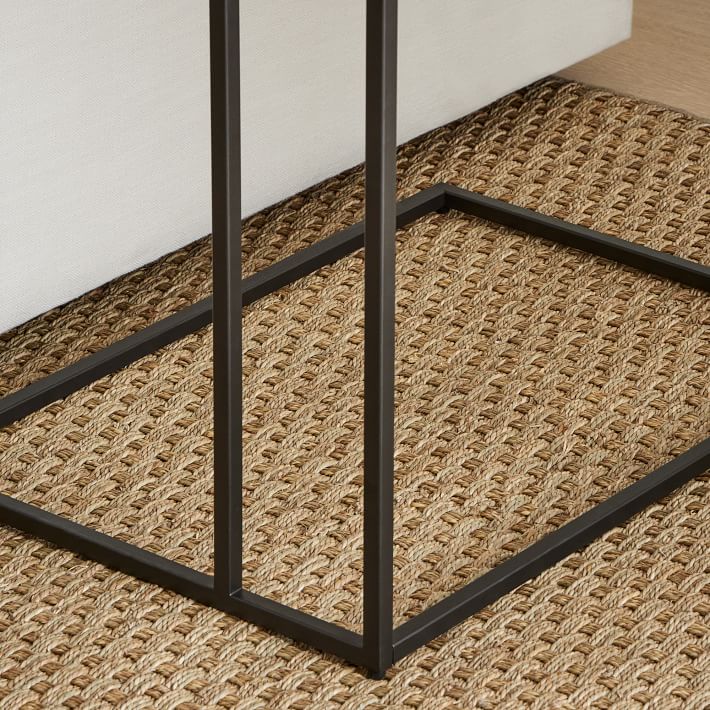 Streamline Wide C-Side Table (26") - Wood | West Elm