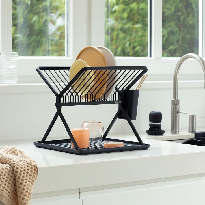 Brabantia Foldable Dish Rack | West Elm