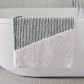 Organic Shadow Graphic Bath Mat | West Elm