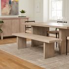 Santa Rosa Dining Bench (48"–67") | West Elm