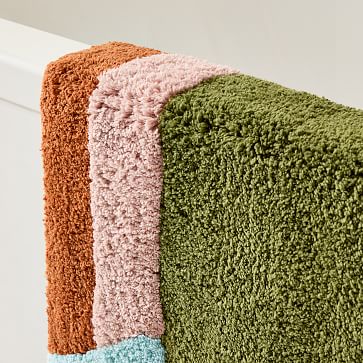 Angled Modern Bath Mat | West Elm