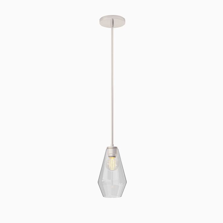 Sculptural Geo Plug-In Pendant | West Elm