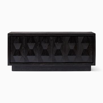 Carved Pattern Media Console (60"–80") | West Elm
