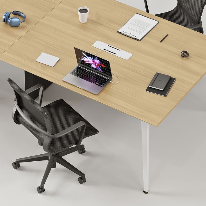 Branch Quad Desk | West Elm