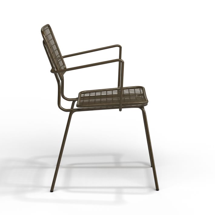Grand Rapids Chair Co. Opla Outdoor Chair w/ Arms | West Elm