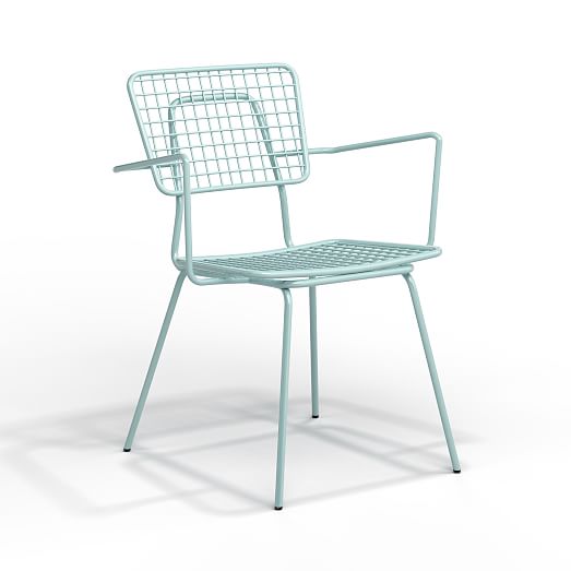 Grand Rapids Chair Co. Opla Outdoor Chair w/ Arms | West Elm