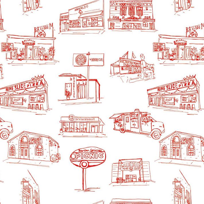 Austin Removable Wallpaper | West Elm