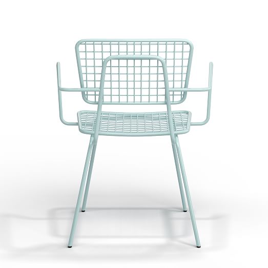 Grand Rapids Chair Co. Opla Outdoor Chair w/ Arms | West Elm