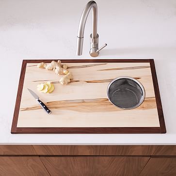 StoneWon Designs Co. Over-the-Sink Cutting Board | West Elm