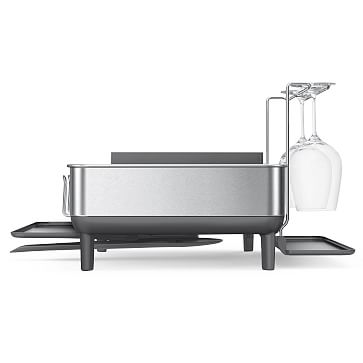 simplehuman Stainless Steel Dish Rack | West Elm