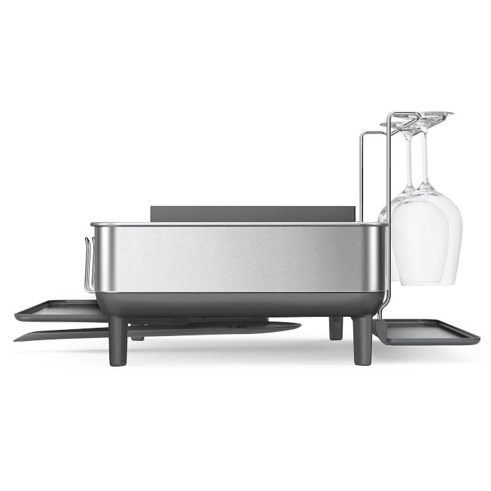 simplehuman Stainless Steel Dish Rack | West Elm