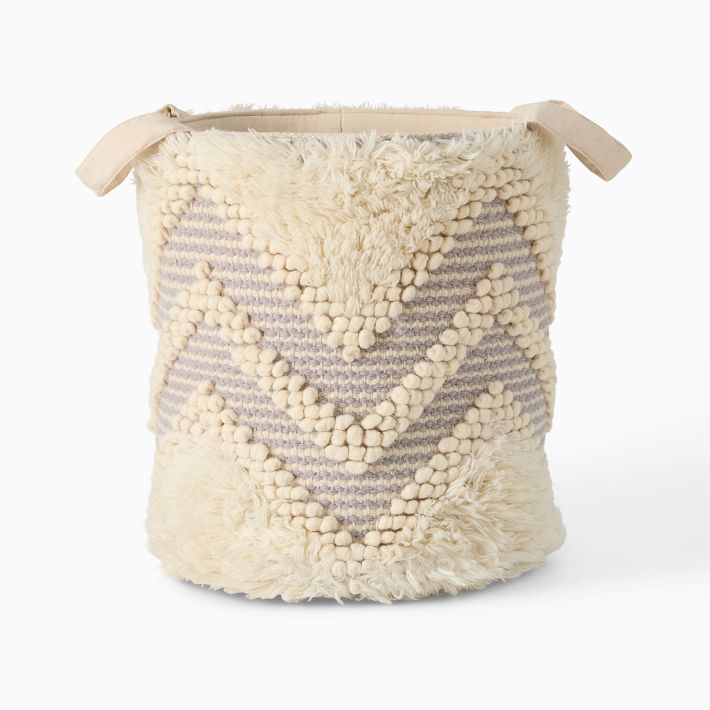 Abby Zigzag Basket | West Elm