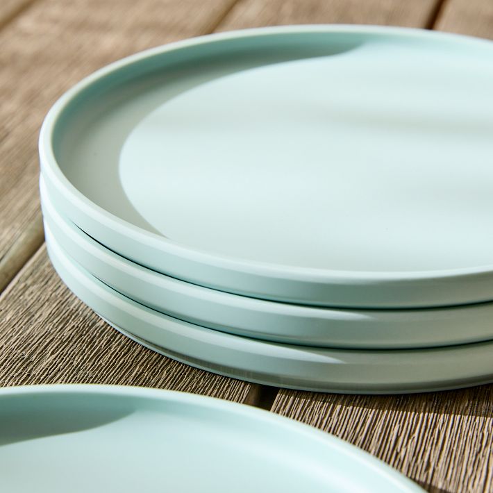 Modern Melamine Outdoor Salad Plate Sets | West Elm