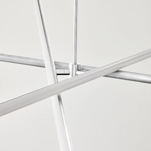 Light Rods LED Chandelier (38"–55") | West Elm