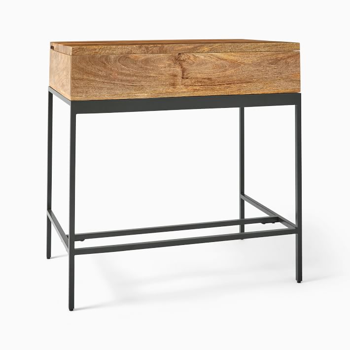 Industrial Adjustable Height Desk | West Elm