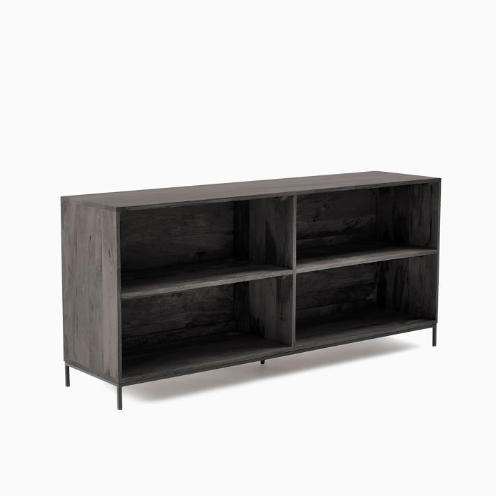 Industrial Open Storage Modular Bookcase (64") | West Elm