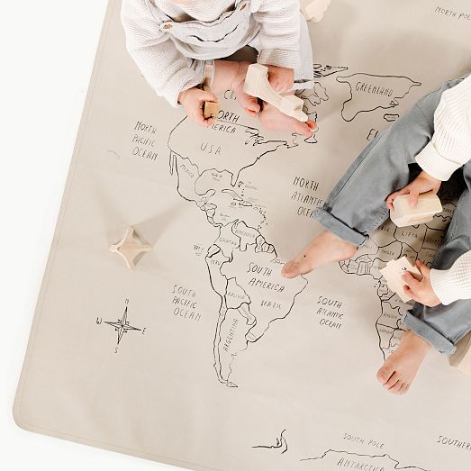 Gathre World Map Tapestry | West Elm