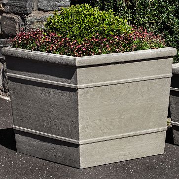 Marin Stone Planters | West Elm