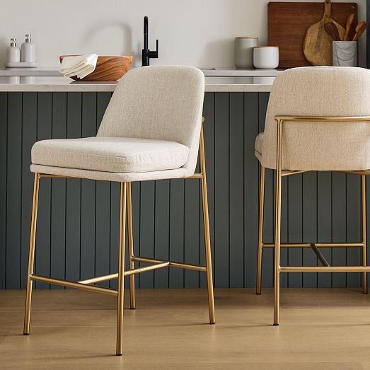 Jack Metal Frame Bar & Counter Stools | West Elm
