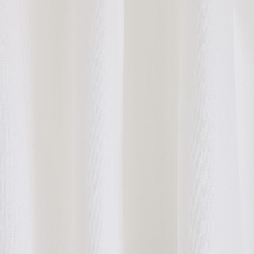 Solid Canvas Shower Curtain | West Elm