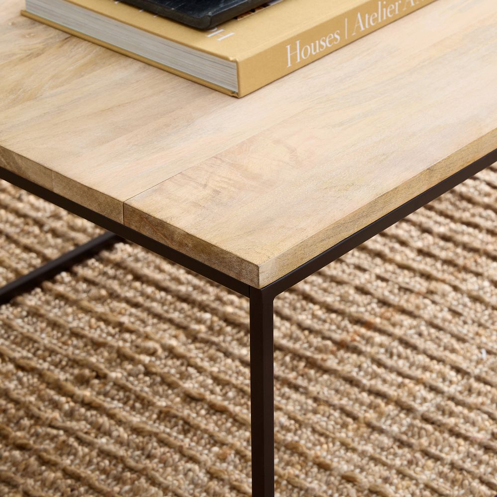 Streamline Rectangle Coffee Table (44"–52") | West Elm