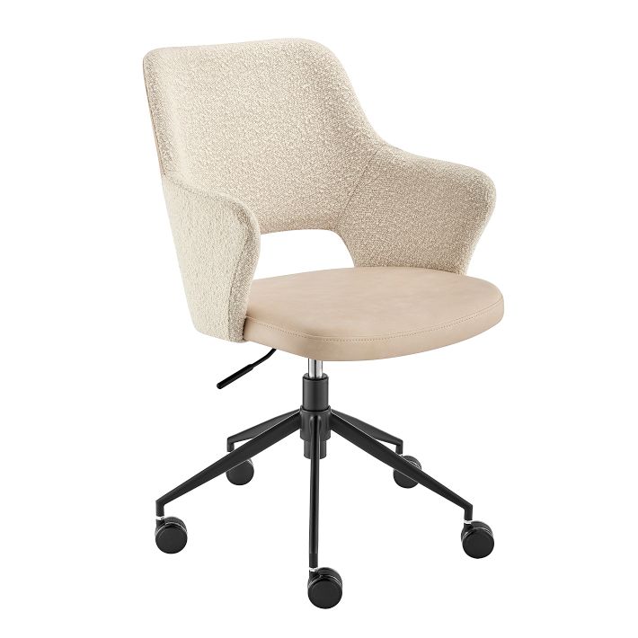 Upholstered Wraparound Office Chair | West Elm