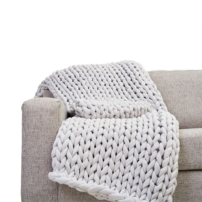Bearaby Cotton Napper Weighted Blanket | West Elm