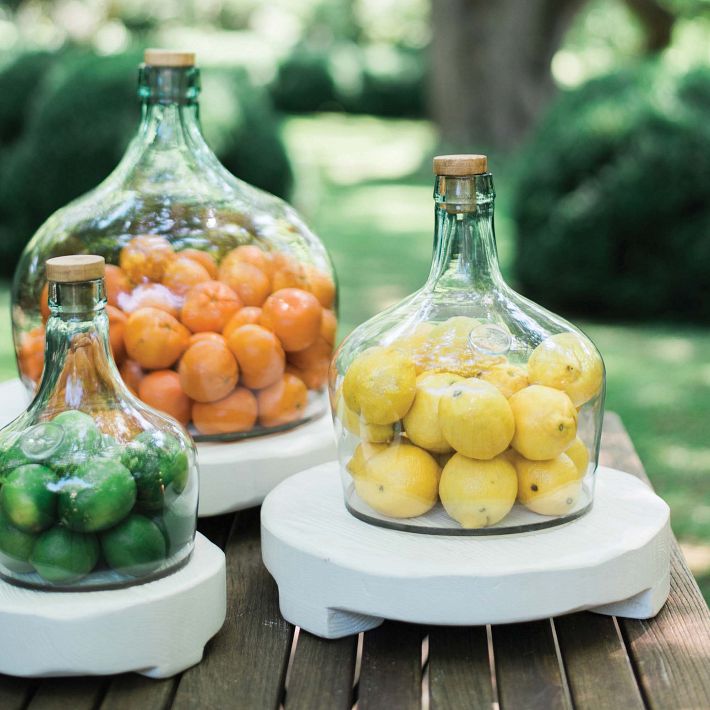 Bianca Wood Raised Trivets | West Elm