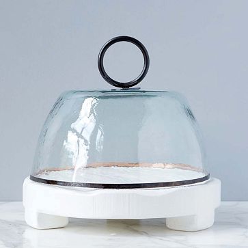 Bianca Wood Raised Trivets | West Elm