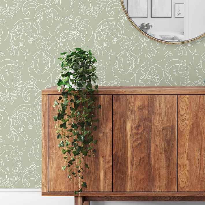 Ladies Who Lunch Wallpaper | West Elm