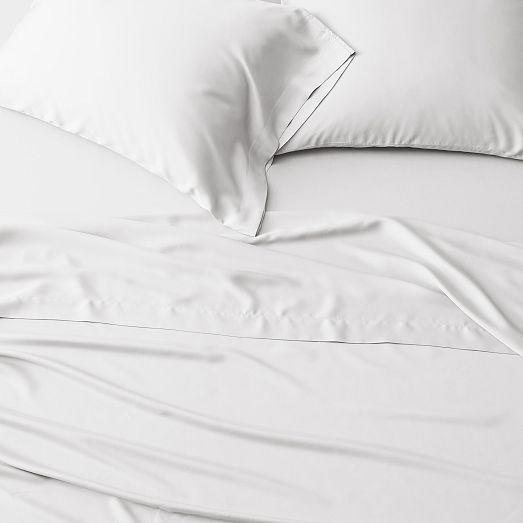 Silky TENCEL Sheet Set & Pillowcases | West Elm