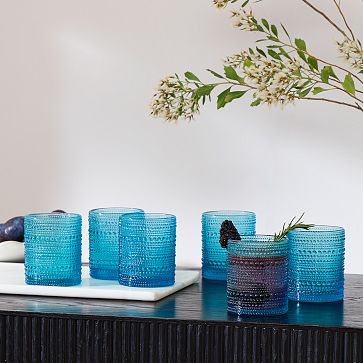 Jupiter Beaded Drinking Glass (Set of 6) | West Elm
