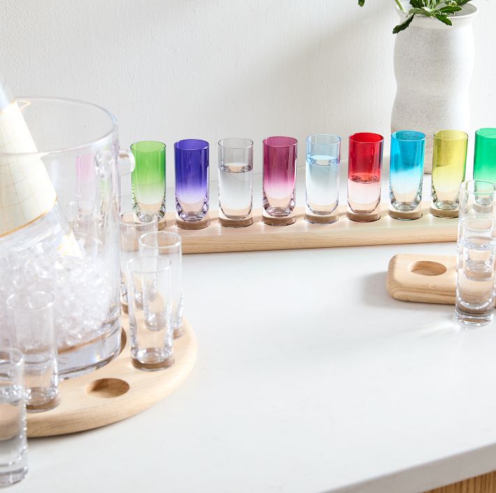 Vodka Serving Paddle Sets | West Elm