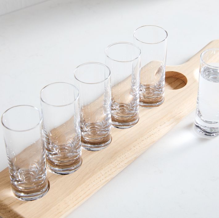 Vodka Serving Paddle Sets | West Elm