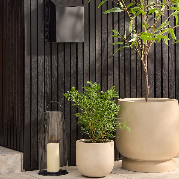 Helena Ficonstone Indoor/Outdoor Planters | West Elm