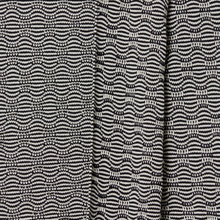Made*Here New York Lightweight Optical Stripe Blanket | West Elm