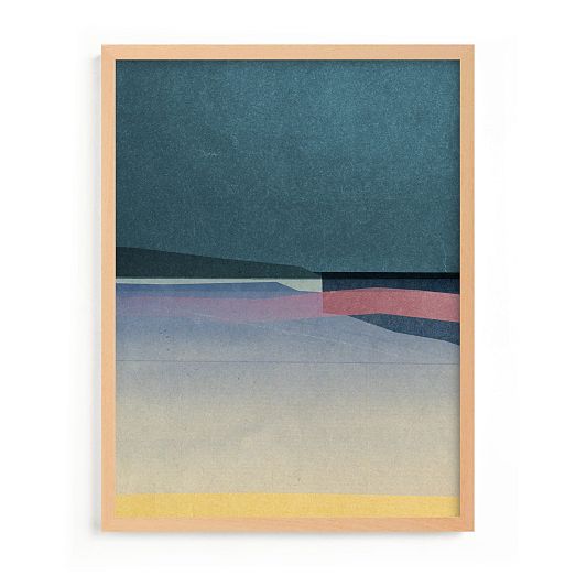 Horizons Framed Wall Art by Minted for West Elm | West Elm