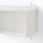 Floating Lines Open & Closed Floating Cubby | West Elm