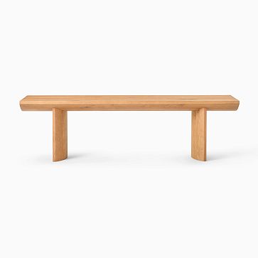 Lodge Legs Dining Bench (68"–76") | West Elm