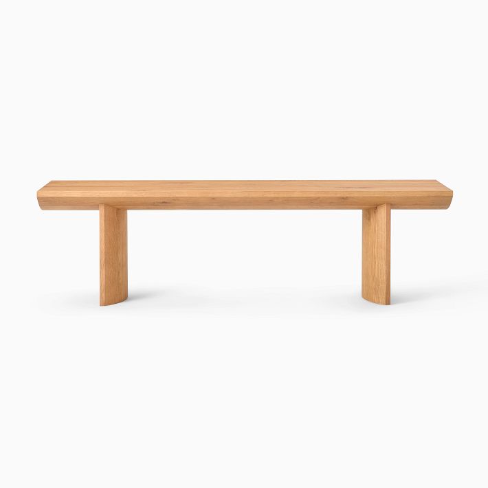 Lodge Legs Dining Bench (68"–76") | West Elm
