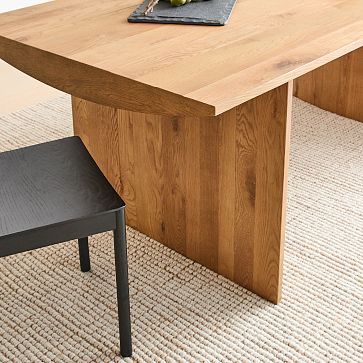 Lodge Legs Dining Table (84"–94") | West Elm