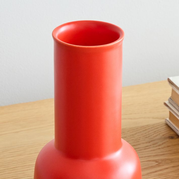 Omar Strong Coral Vases | West Elm
