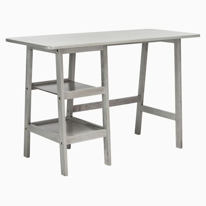 Modern Open Shelf Desk (49") | West Elm