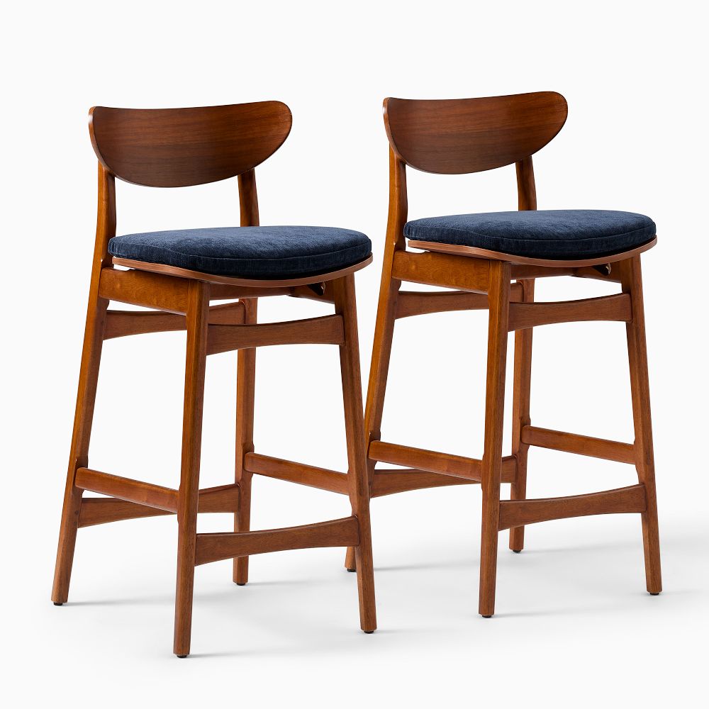 Classic Café Dining Stool Cushion | West Elm